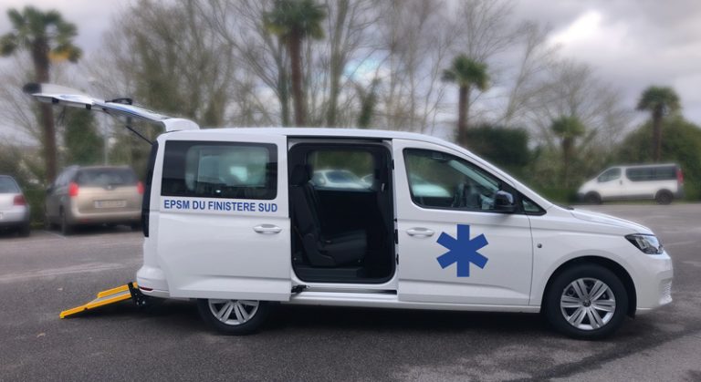 Parc auto : un nouveau véhicule à l'EPSM - EPSM du Finistère Sud